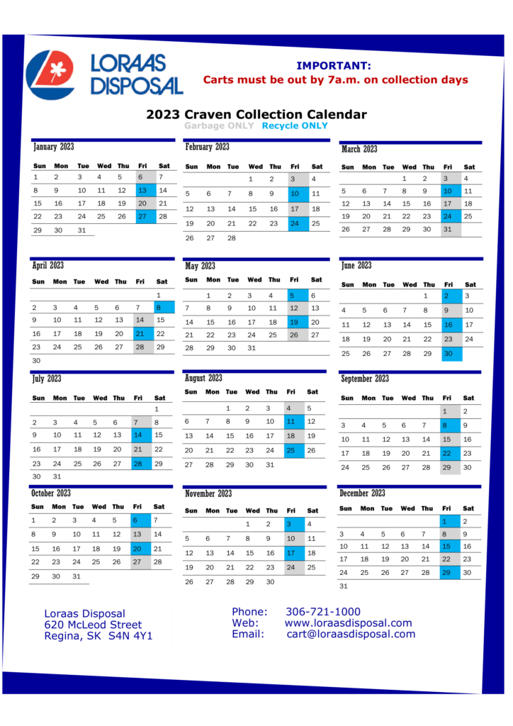 Recycling & Garbage – Village Of Craven